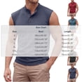 Eryao Mens Athletic Henley Tank Tops Ribbed Sleeveless Muscle Shirts ...