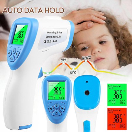 Hmwy-ir Infrared Digital Non-contact Thermometer Forehead Baby/adult ...