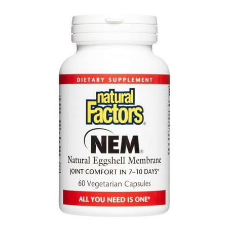 Natural Factors - Nem Natural Eggshell Membrane, 60 Capsules - Walmart.ca
