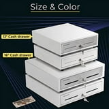 Mini Cash Register Drawer for Point of Sale (POS) System with 4 Bill 5 ...
