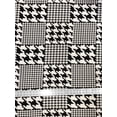 Big and Small houndstooth Print on Polyester Spandex Fabric - Walmart.com