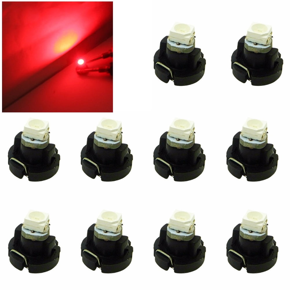 Neo Wedge LED lamp Car White / Blue Ice / Blue / Red / Pink / Green ...