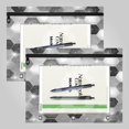 A4 File Binder 2Pack Pouch Pencil Work & Study File Pouch Futuristic ...