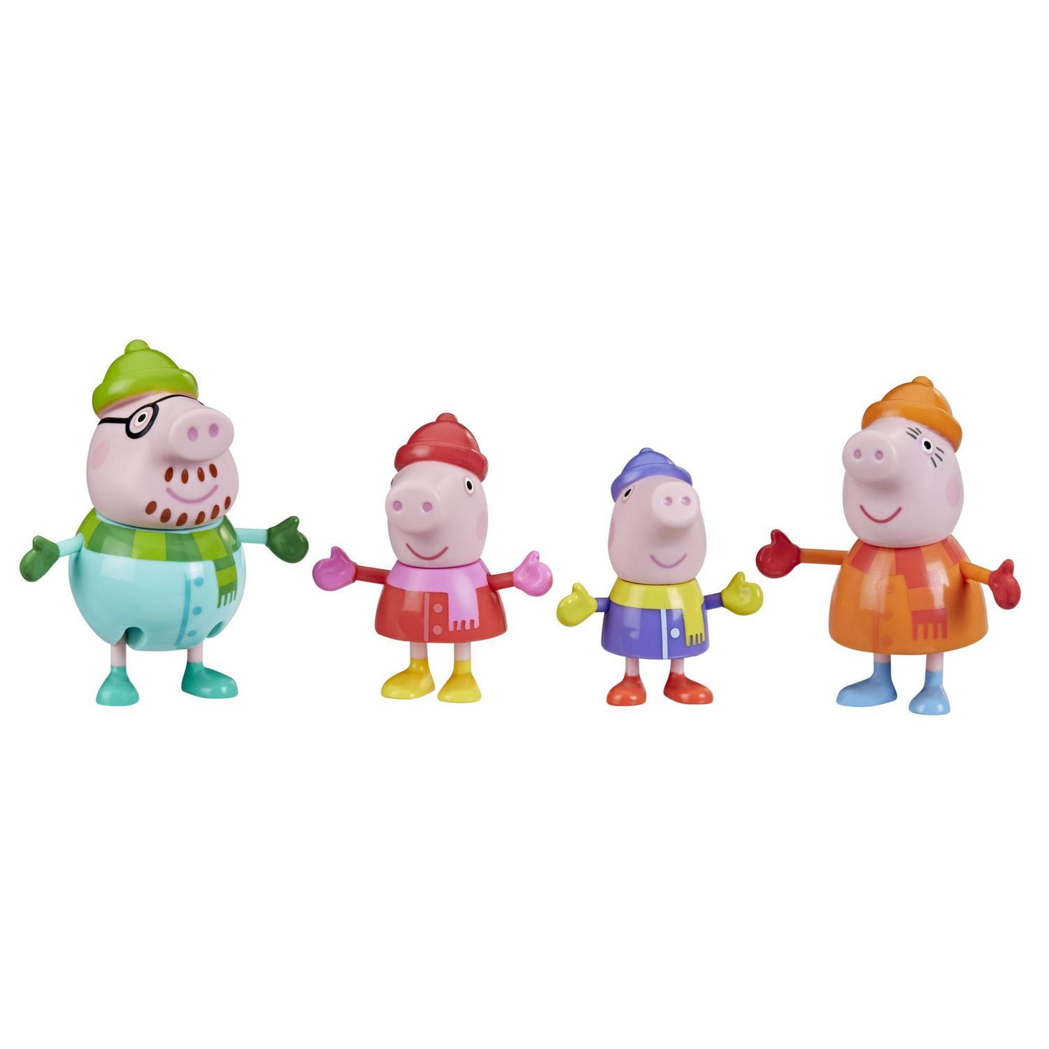 Click here for Peppa Pig Peppas Club Peppas Family Wintertime Fig... prices