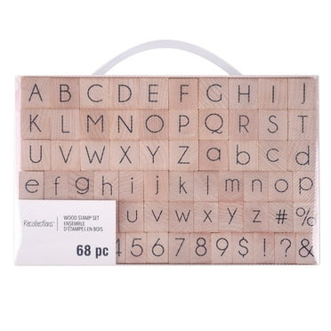 Typewriter Alphabet Clear Stamps by Recollections™ - Walmart.com