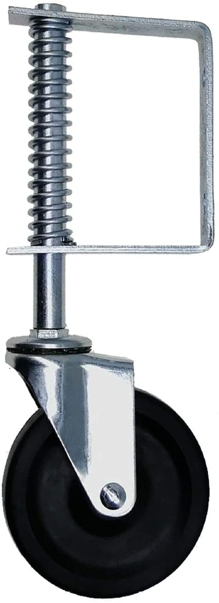Spring Casters, 4/5 Inch Spring-Loaded Casters Universal Wheel Gate ...