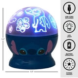 Disney Stitch Rotating Projector Lamp, 5.5" - Walmart.com