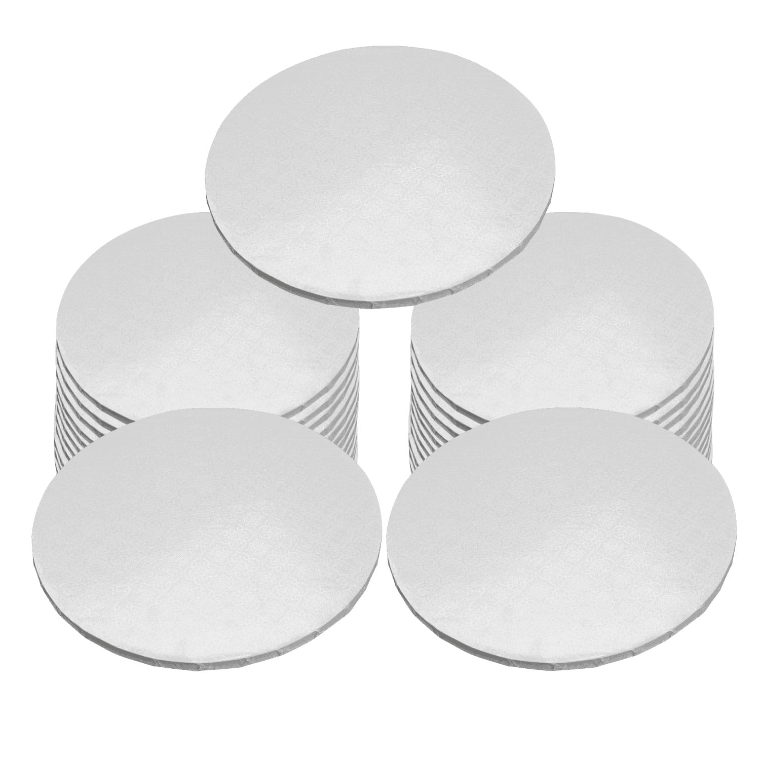 Click here for Easysweetz Round Cake Board White - 6″ X ¼ Thick -... prices