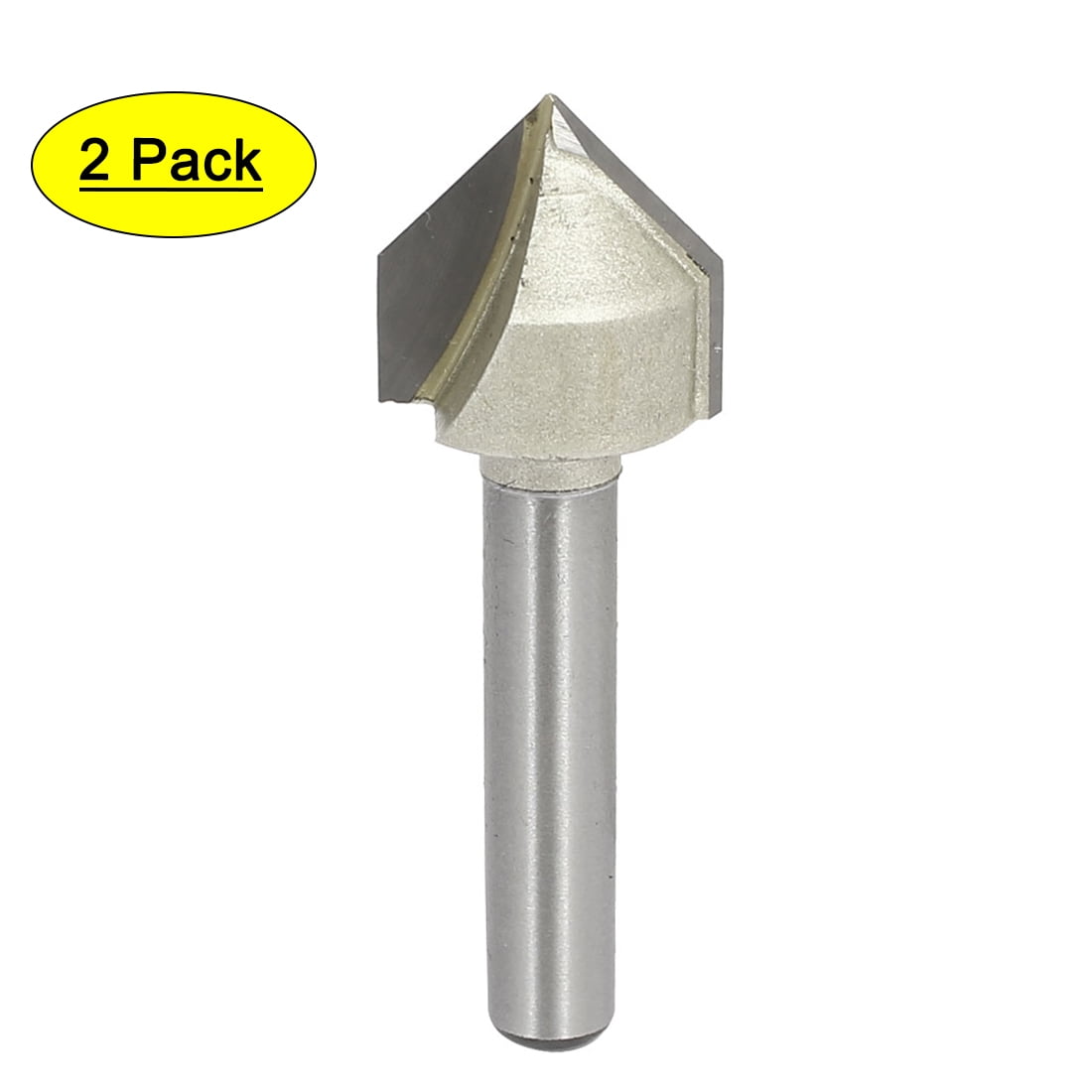 1/4-inch Shank 5/8-inch Cutting Dia V-Grooving Chamfer Router Bits ...