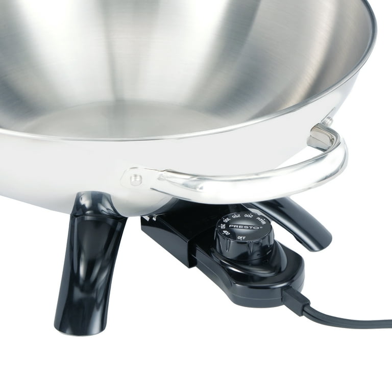 Presto Stainless Steel Electric Wok By Supernon, 53% OFF