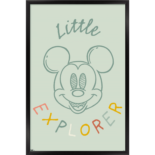 Disney Mickey Mouse - Little Explorer Wall Poster, 22.375" x 34 ...