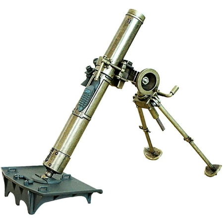 Simulation Mortar Model Statue Scale Curved Diecast Artillery ...