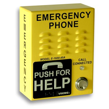 Viking Electronics E1600A ADA Compliant Emergency Phone with Dialer ...