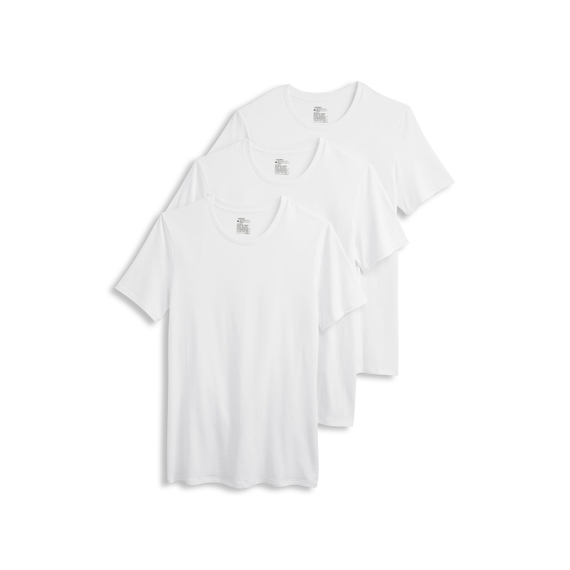 Click here for Jockey Mens Smooth Fit Cotton Stretch Crew Neck Un... prices