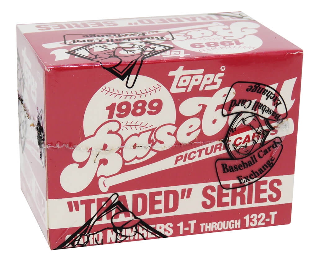 1989 Topps Traded Baseball Factory Set BBCE Wrapped From A Sealed Case ...