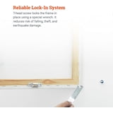 Picture Hang Solutions - T-Lock Security Hangers for Wood Frames ...