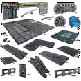 Battle Systems Sci-fi Terrain Frontier Core Set - 28-35mm RPG ...