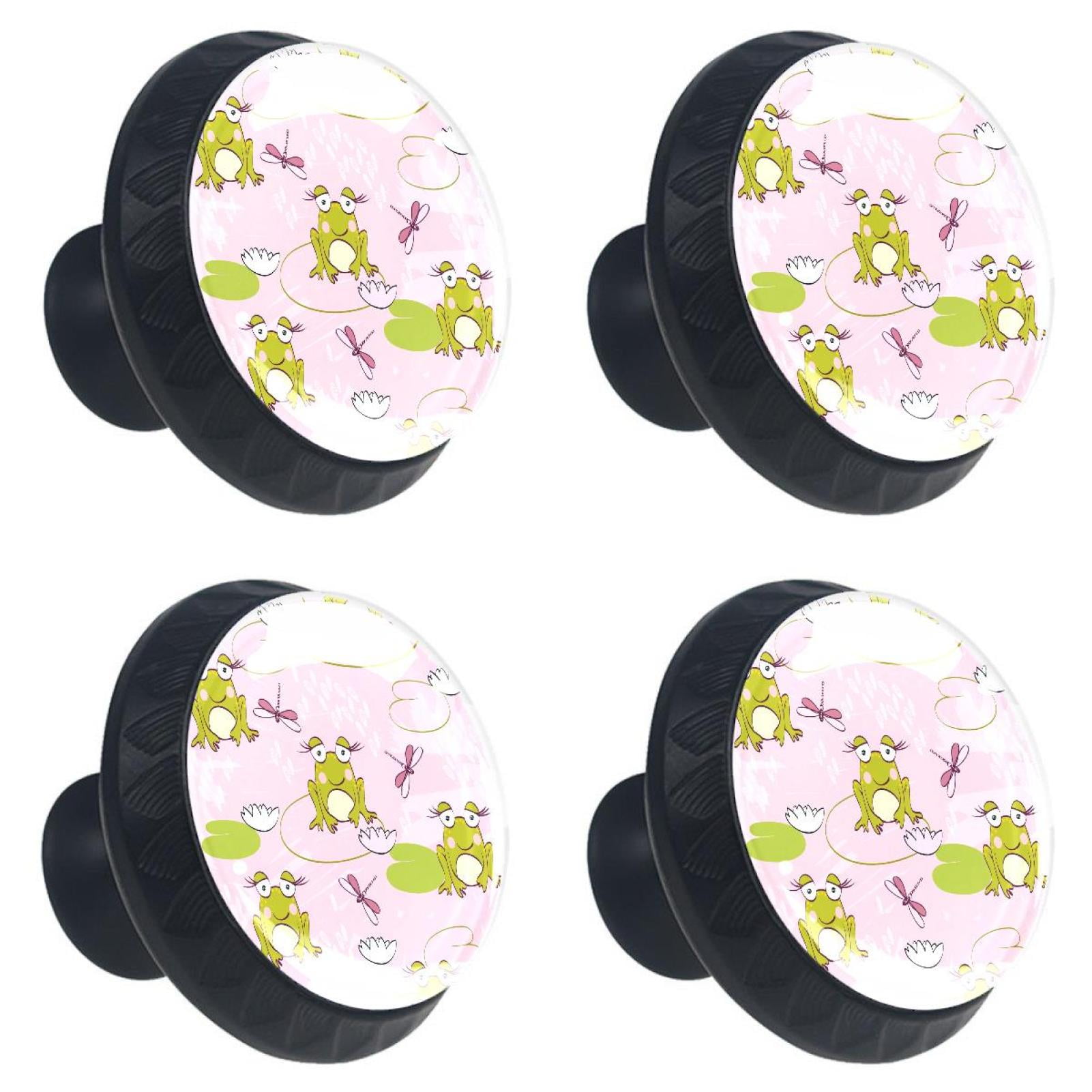 4 Pcs Frog Knobs for Kitchen Cabinet Cupboard Dresser Bookcase Drawer ...