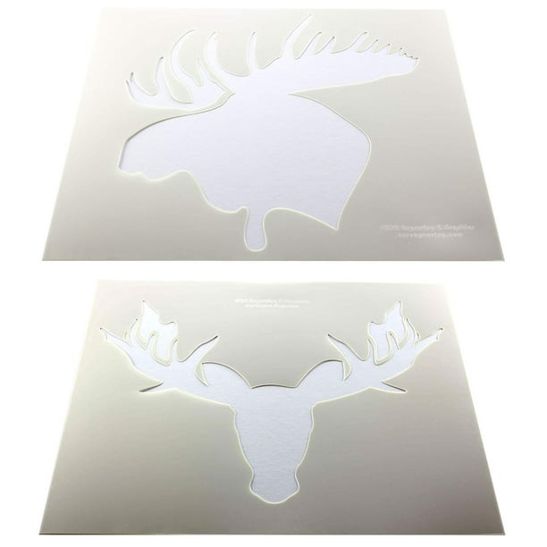 Moose Stencil