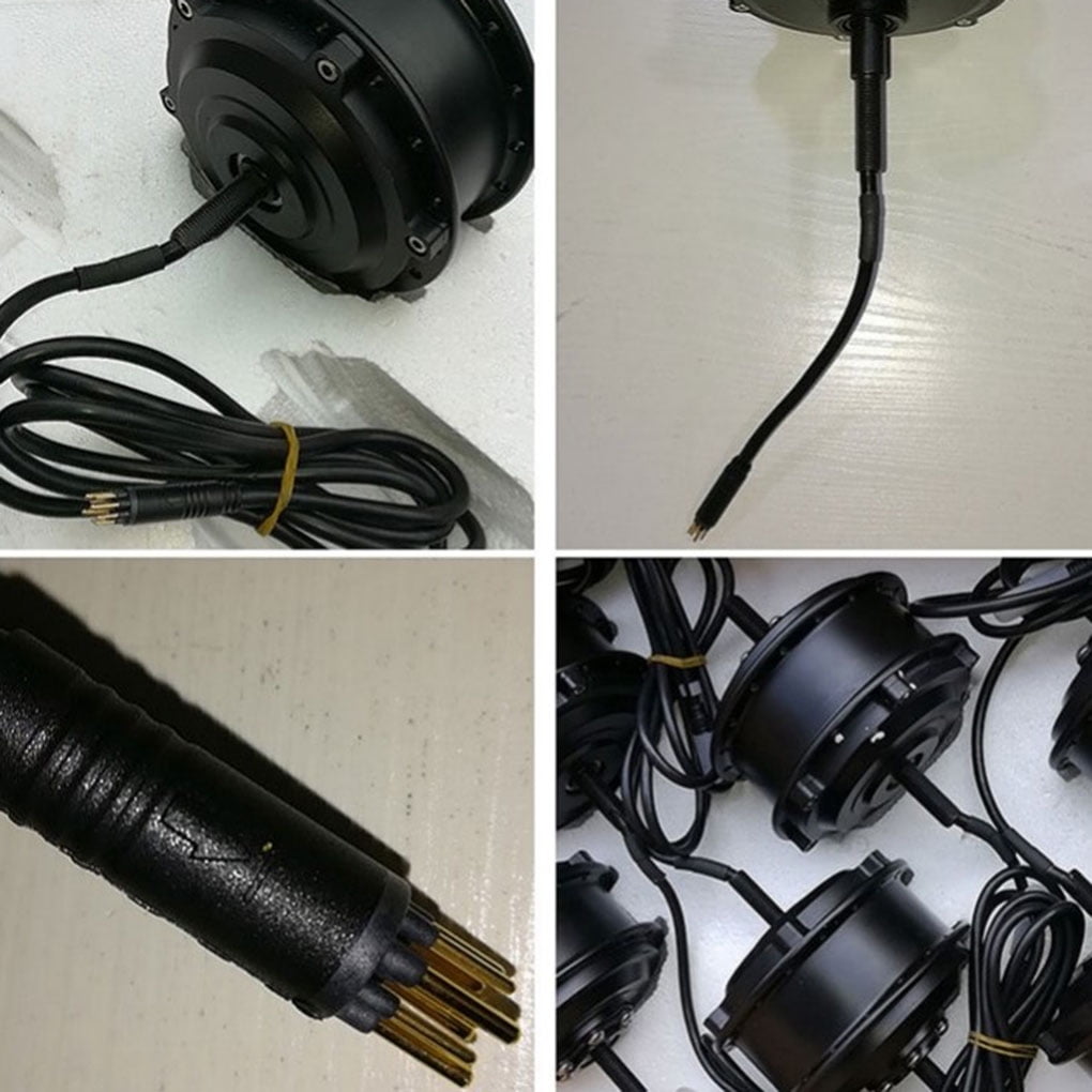 Electric Bike Motor Extension Cable Ebike 9 Pins Mid Drive Front Rear ...