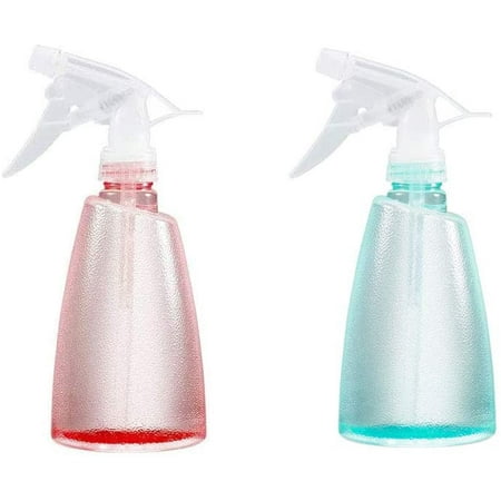 2 Pieces Spray Bottles, 500ml Empty Spray Bottle, Plastic Trigger Pump ...