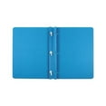 Report Cover 3 Fasteners, Panel and Border Cover, Letter, Light Blue ...