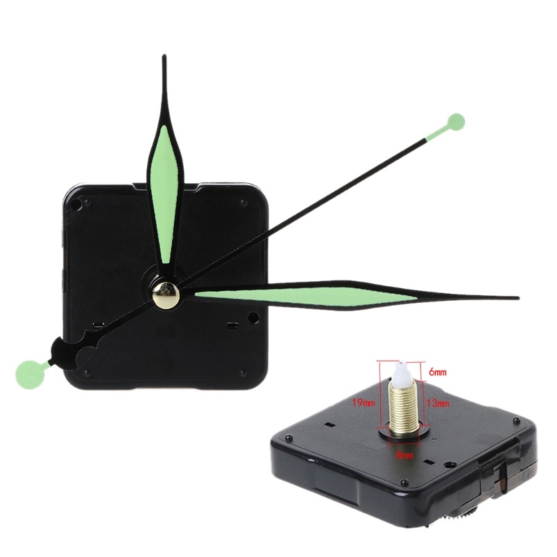 DIY Quartz Clock Movement Silent Kit Set Battery Powered Mechanism for ...