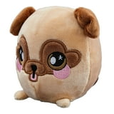Squeezamals Bryce Pug 3.5in Super-Squishy Foam Plush Toy Stuffed Animal ...