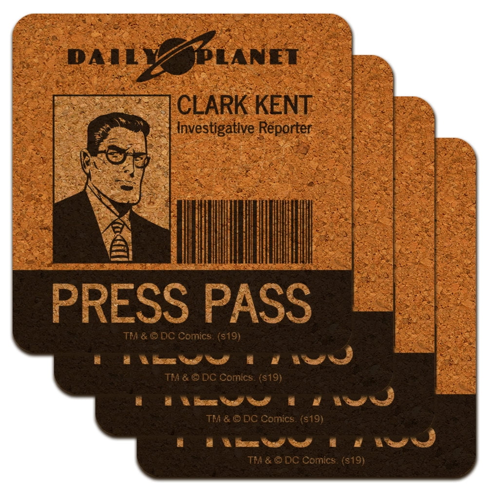Clark Kent Press Pass