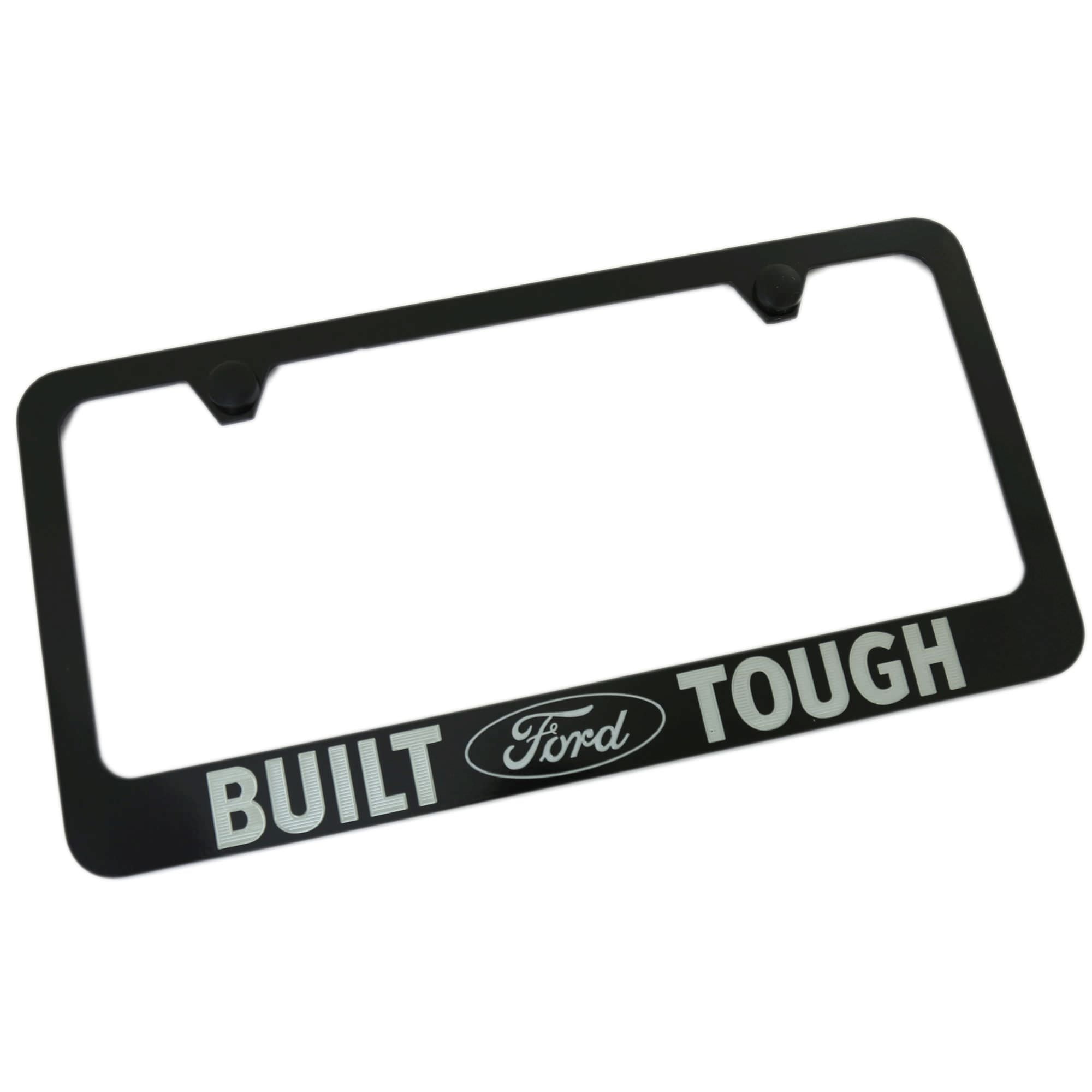 Ford Built Tough License Plate Frame (Black) - Walmart.com
