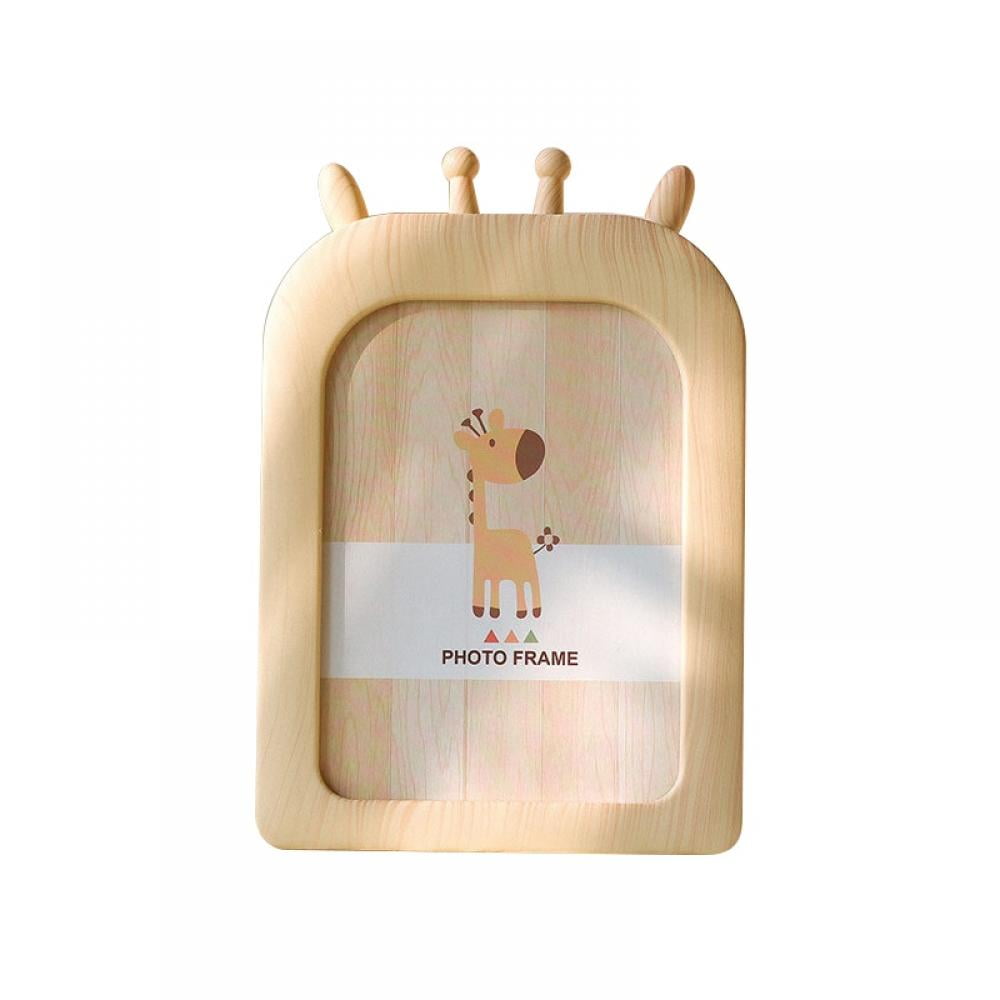 Photo Frame Cartoon Animal Shape with Hanging Hole Desktop Countertop ...