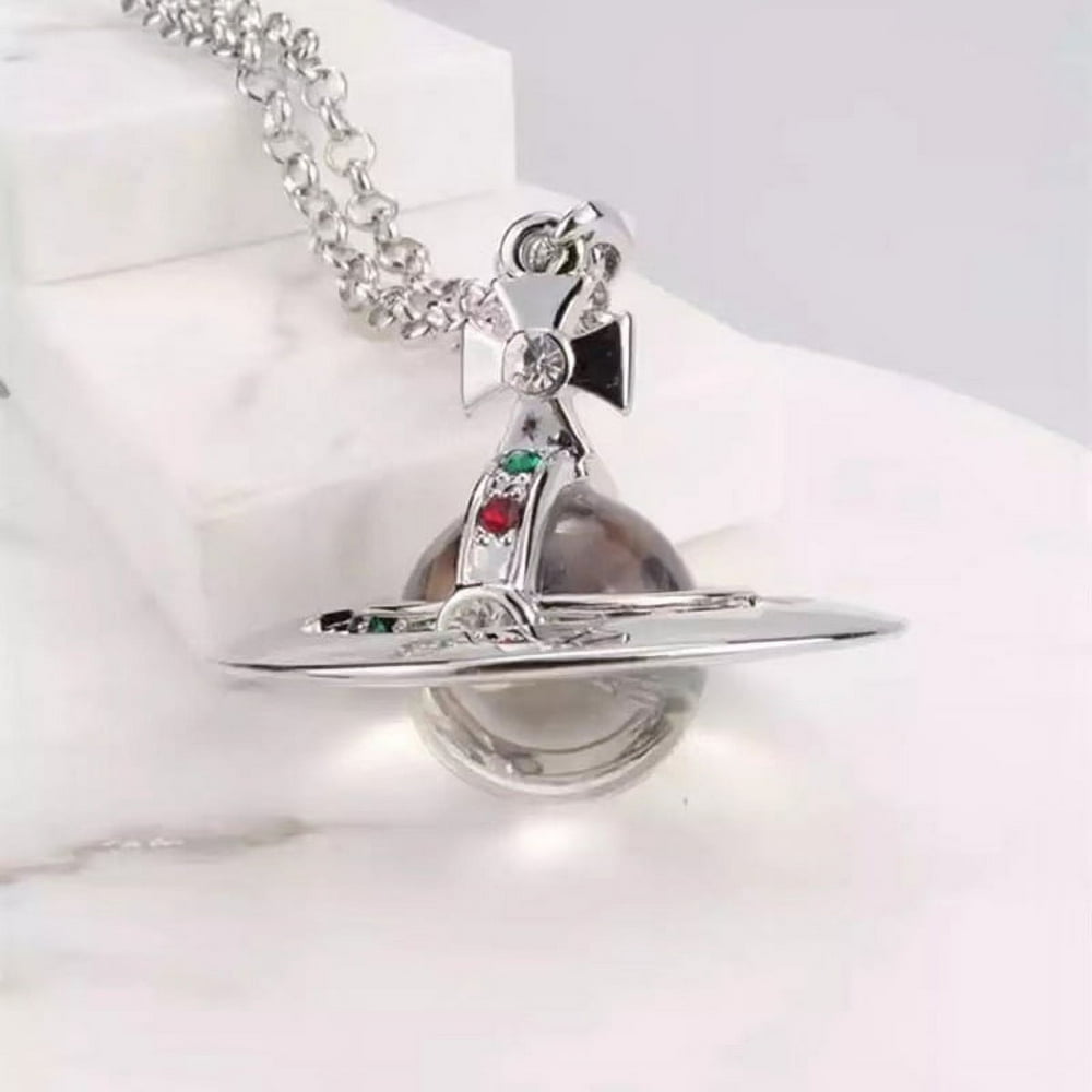 Click here for Debgfs Vivienne Westwood Saturn Ufo Pendant Neckla... prices