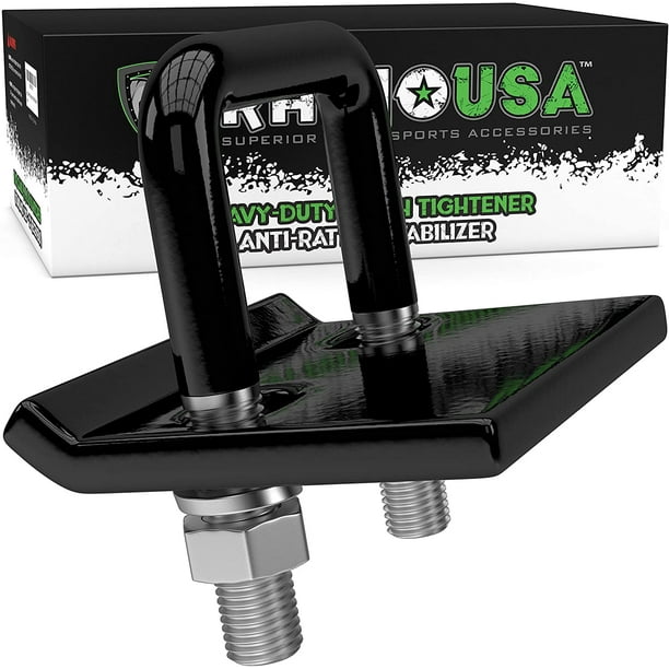 Rhino USA Hitch Tightner Anti-Rattle Clamp - Heavy Duty Stainless Steel ...