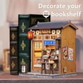 Book Nook Kit Late-Night Noodle Shop - 3D Wooden Miniature with Lights ...