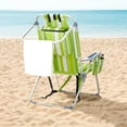 Backpack Beach Chair, 5 Level Adjustable Positions Beach Chair with ...