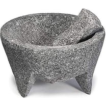 "Made in Mexico Genuine Volcanic Lava Rock Guacamole Salsa Maker - 7 ...