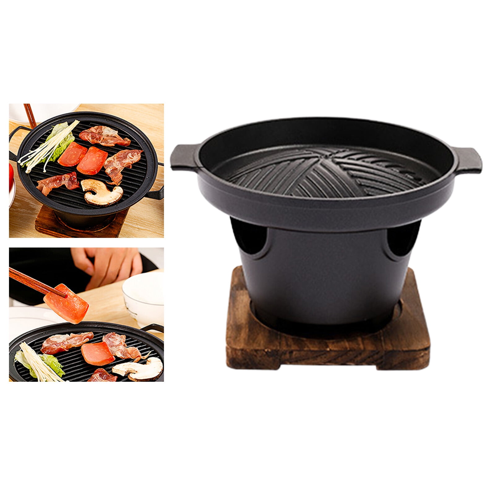 BBQ Grill One Person Alcohol Stove Lightweight Triangular Furnace grill ...