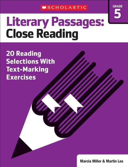 Literary Passages: Close Reading: Literary Passages: Close Reading ...
