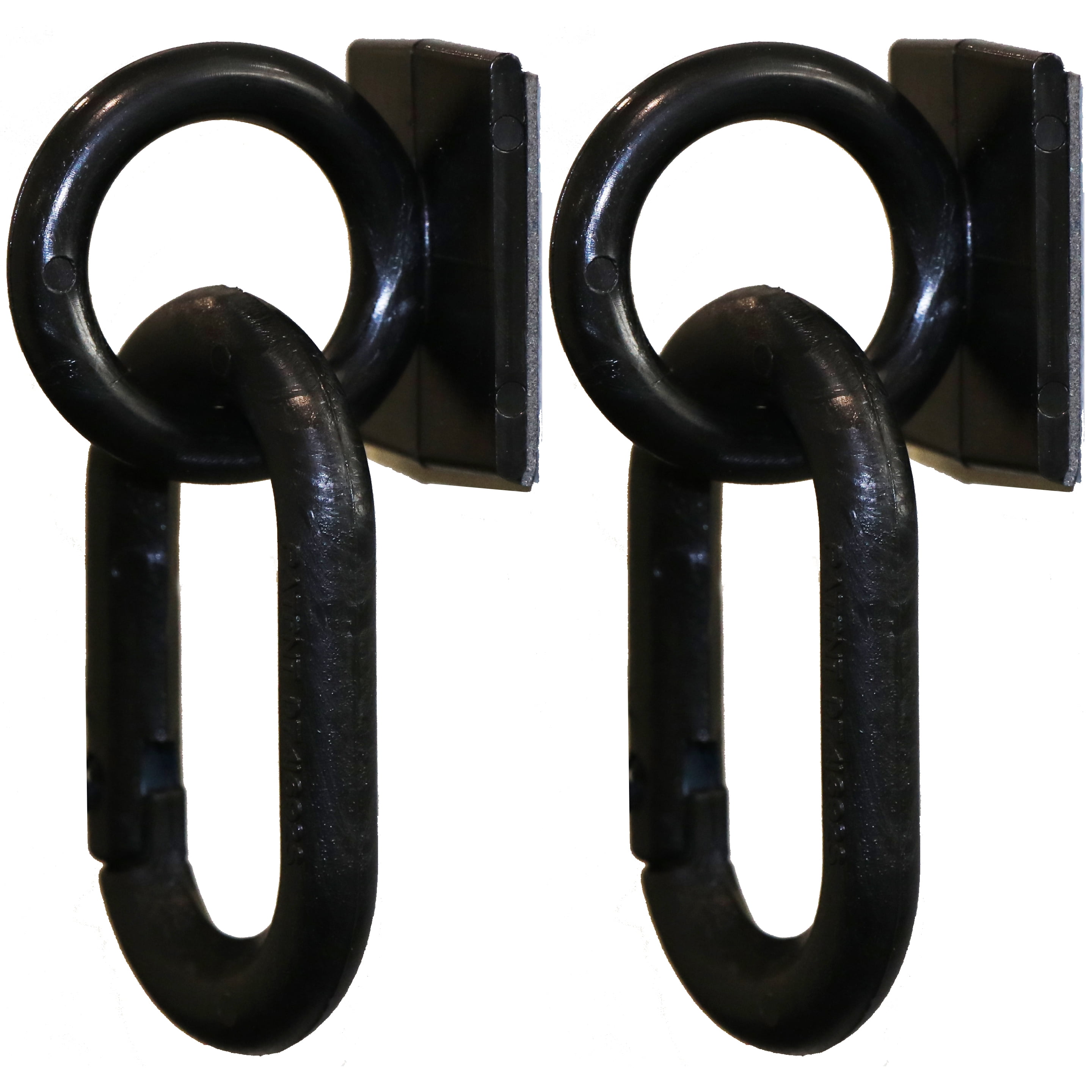 Mr. Chain 76093 Black Stick ALL Ring with Carabiner Kit 2 Pk - Walmart.com