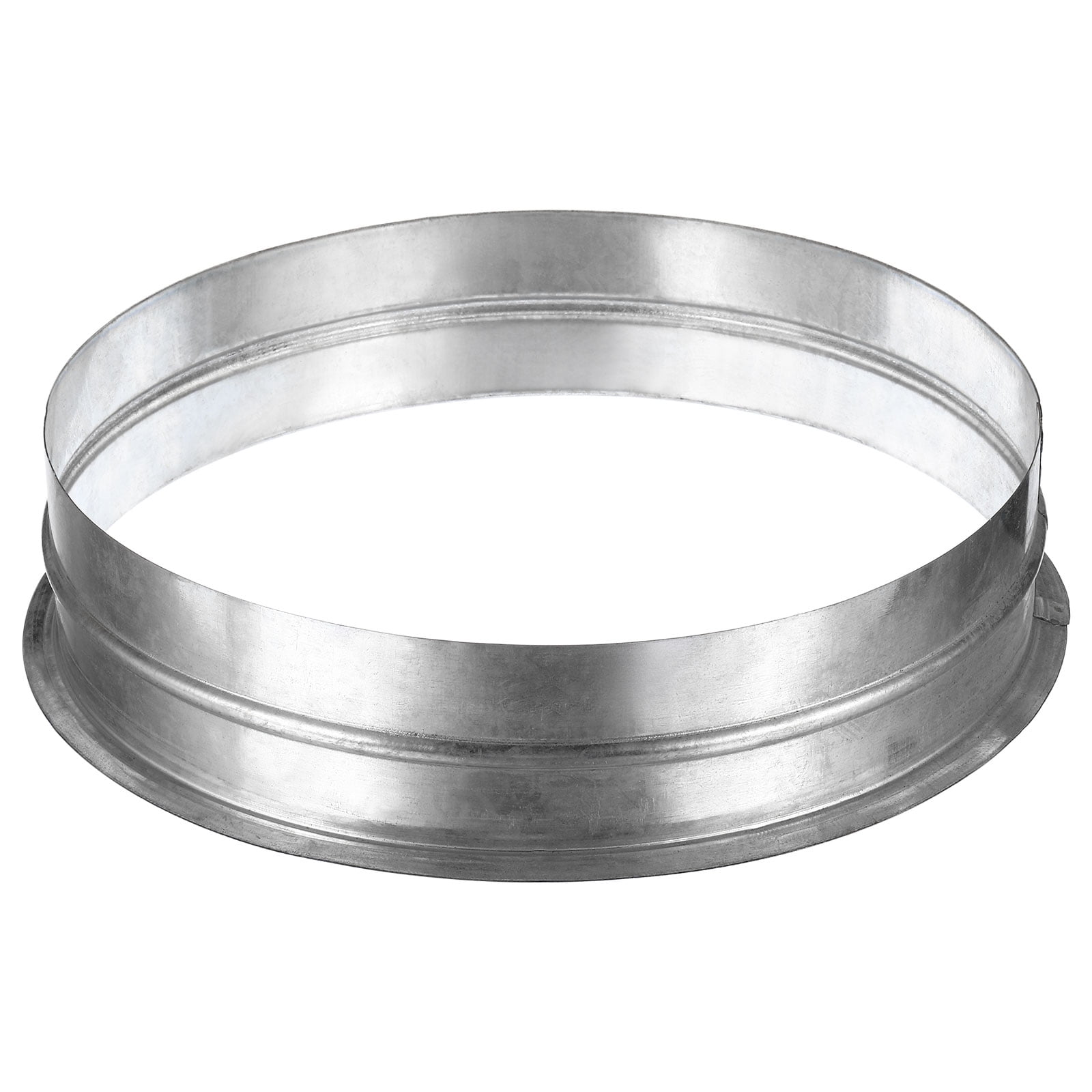 Uxcell 12" Metal Vent Duct Connector Flange Fitting Duct Air Tight ...