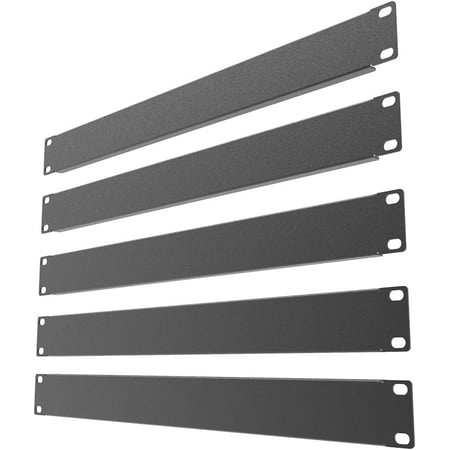 QiaoYoubang 5 Pack of 1U Blank Panel - Metal Rack Mount Filler Panel ...