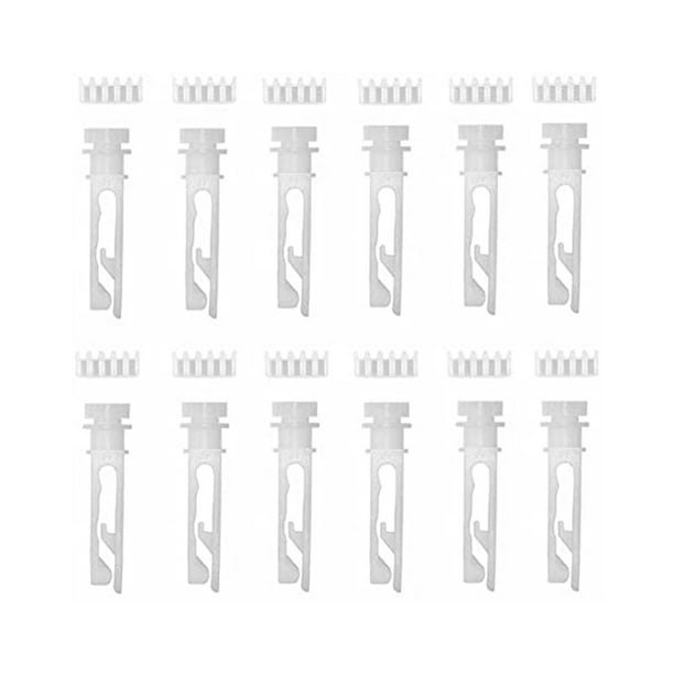 maskred Pack of 12 Vertical Blind Carrier Stem Home Hotel Living Room ...