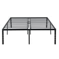 Bed Frame , Heavy Duty Metal Bed Frame , Quick & Easy Assembly, No ...