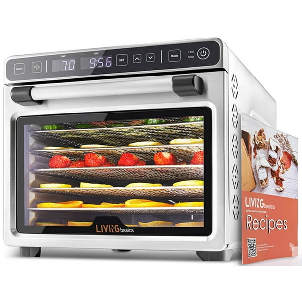 Déshydrateur Alimentaire à 7 Plateaux avec Recettes, Machine à Sécher ...
