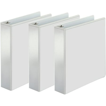 3-Ring Binder, Presentation View Binders - 2 Interior Pockets - Easily ...