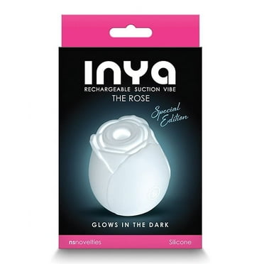 Inya The Rose Rechargeable Suction Vibrator, Glow in the Dark - Walmart.com