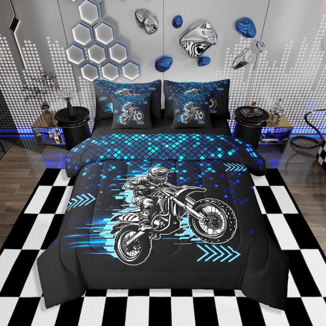 Click here for Erosebridal Boys Dirt Bike Bedding Sets Twin Size... prices