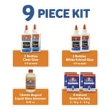Elmer's Snow Slime Kit: Supplies Include Clear & White Liquid Glue ...