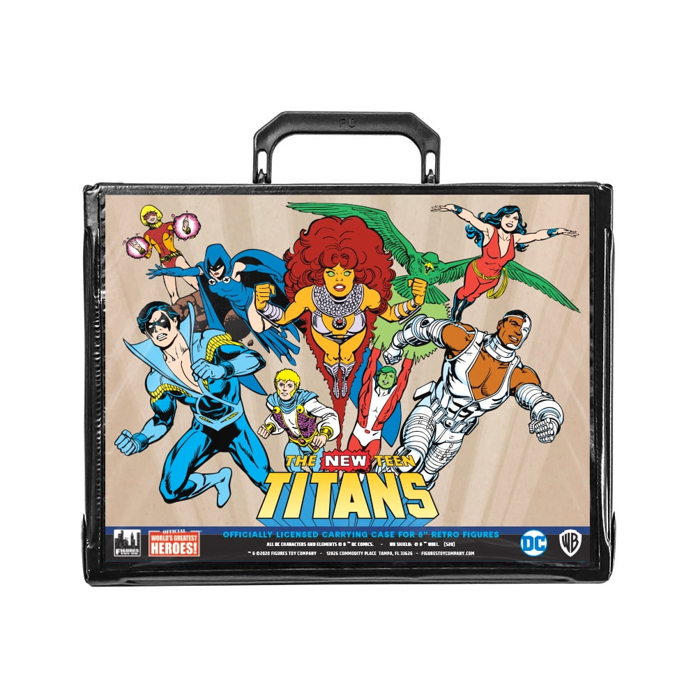 DC Comics The NEW Teen Titans Action Figure Carrying Case - Walmart.com