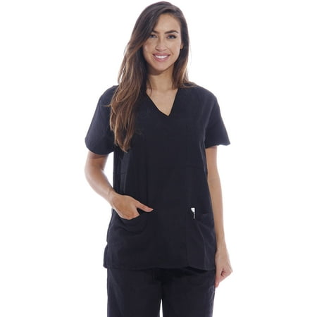 Dreamcrest Ultra Soft Womens Scrub Tops Medical Scrubs Nursing Uniforms ...